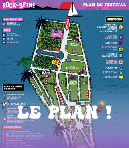 Festival Rock en seine - 25, 26, 27, 28 et 30 août 2022 - Saint Cloud (92)